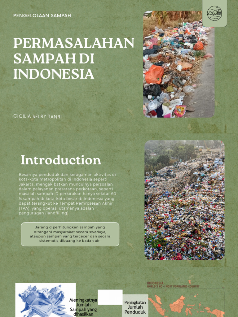 B - C. Selry Tanri - Permasalahan Sampah Di Indonesia | PDF