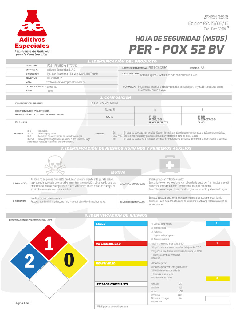HS Per Pox 52 BV | PDF