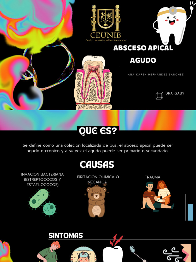 Absceso Apical Agudo | PDF