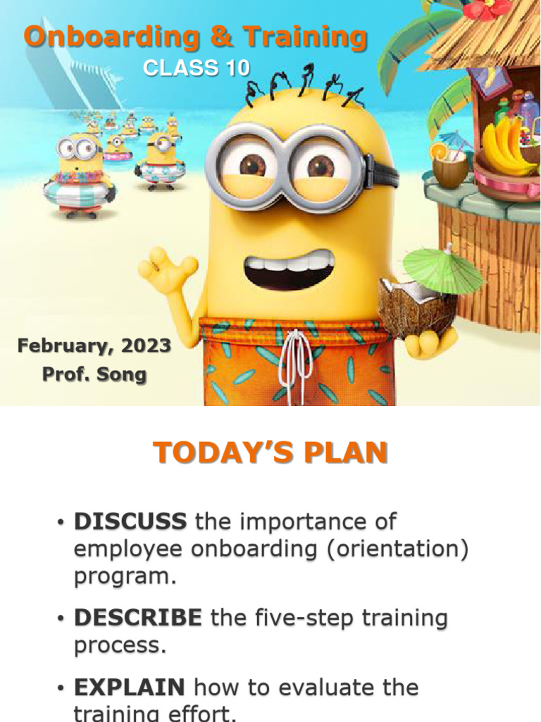 Class 10. Onboarding and Training | PDF | Educational Technology ...