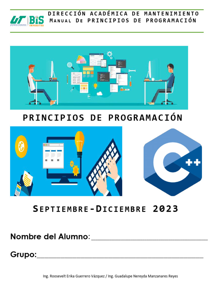 Manual de Programacion 2023 | Descargar gratis PDF | Algoritmos | Programación