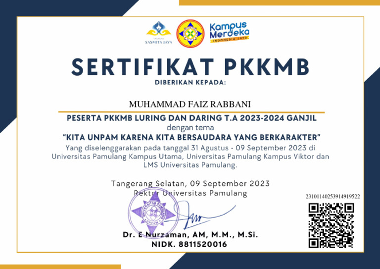 Muhammad Faiz Rabbani | PDF