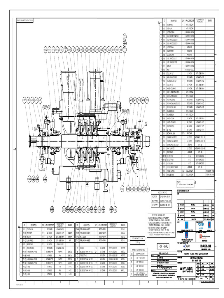 Tb2 SDC - vp103 00lac M m1b Dse 0001 - Rev3 - Sectional Drawing For ...