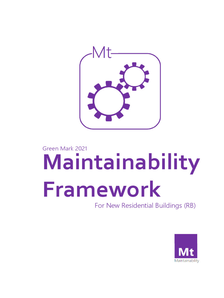 GM2021 Maintainability Framework (NRB) Non Residential BLDG | PDF