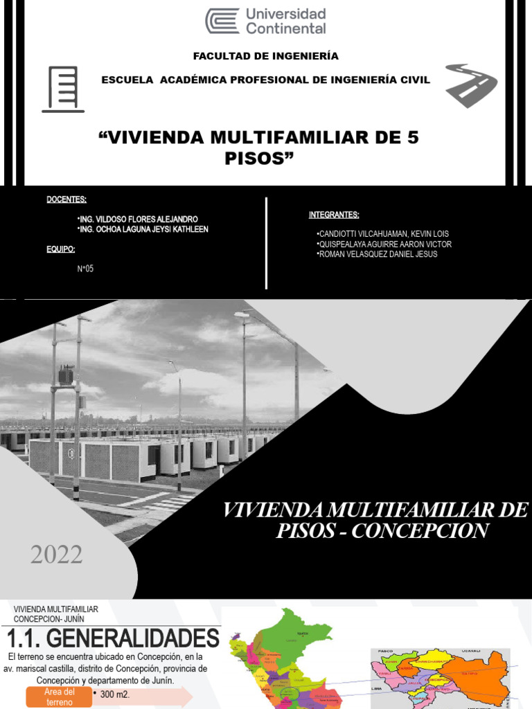 EDIFICIO MULTIFAMILIAR 5 Pisos (EQUIPO 05) | PDF | Viga (Estructura) | Hormigón