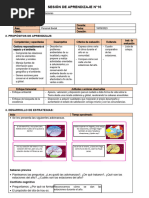 Sesión de Aprendizaje Las Articulaciones | PDF | Articulación | Aprendizaje