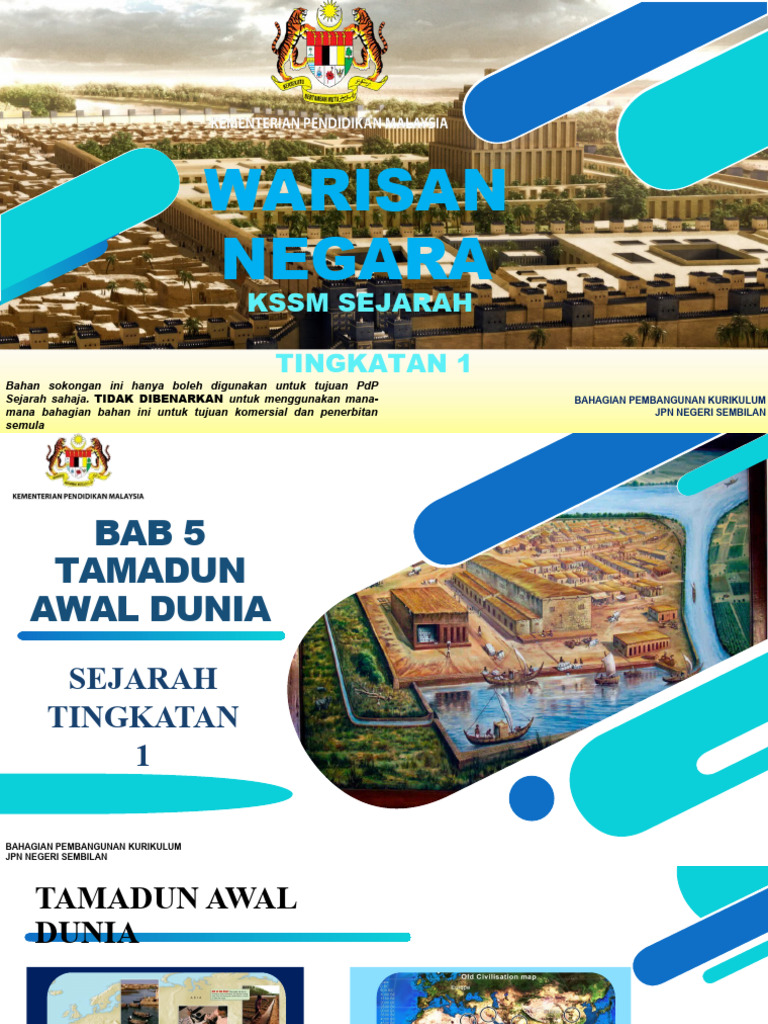 KSSM Sejarah Tingkatan 1 Bab 5 | PDF