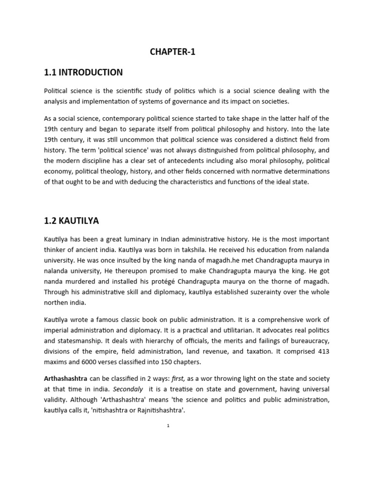 Chapter Political Science (Autosaved) REMAKE | PDF