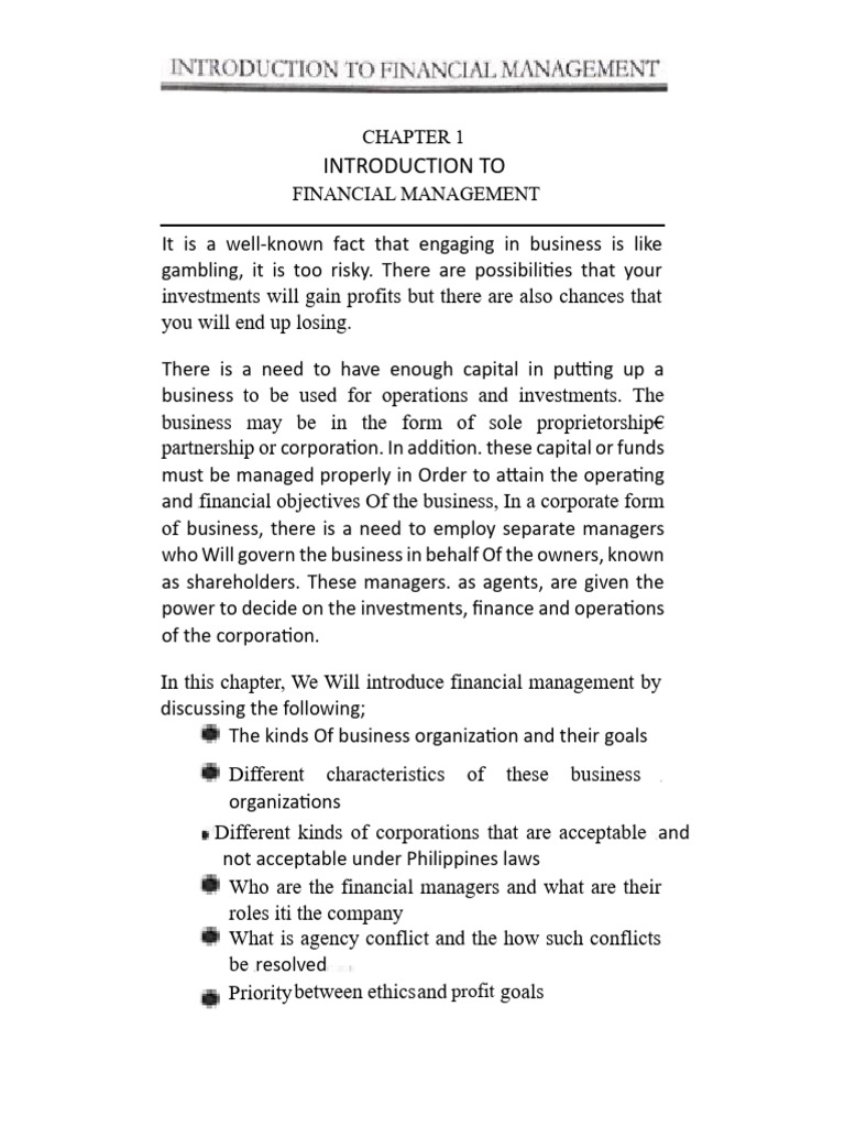 Financial Management | PDF