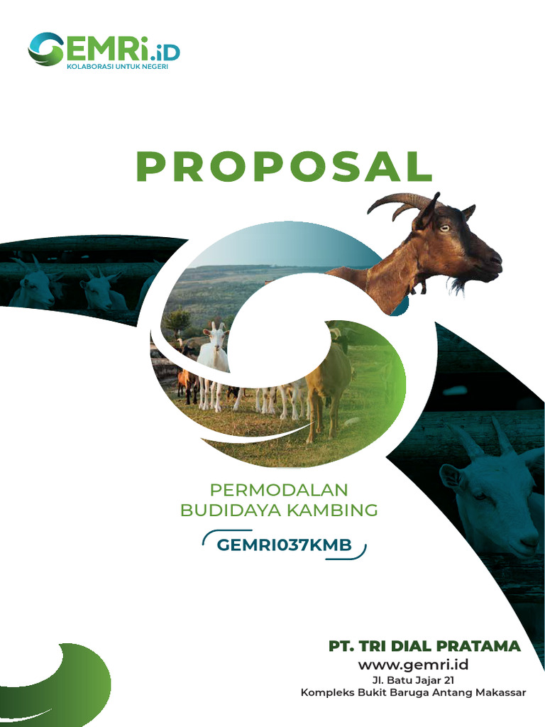 Proposal Budidaya Kambing | PDF