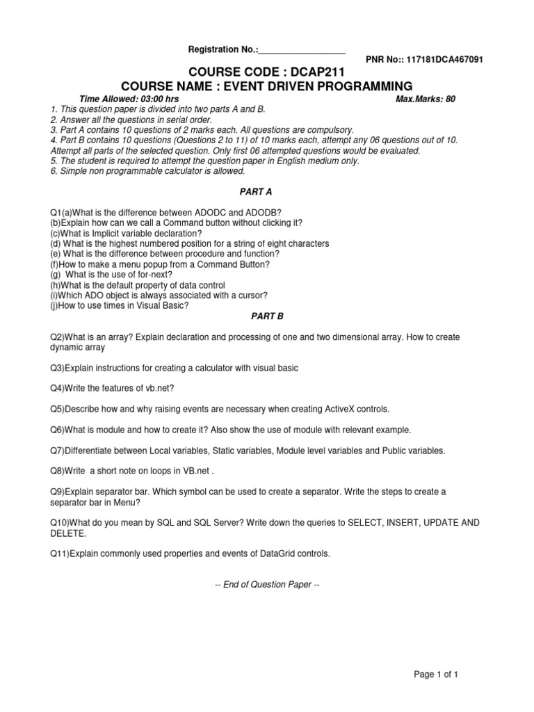Dcap211 13 | PDF | Variable (Computer Science) | Computer Data Dcap211 13 | PDF | Variable (Computer Science) | Computer Data