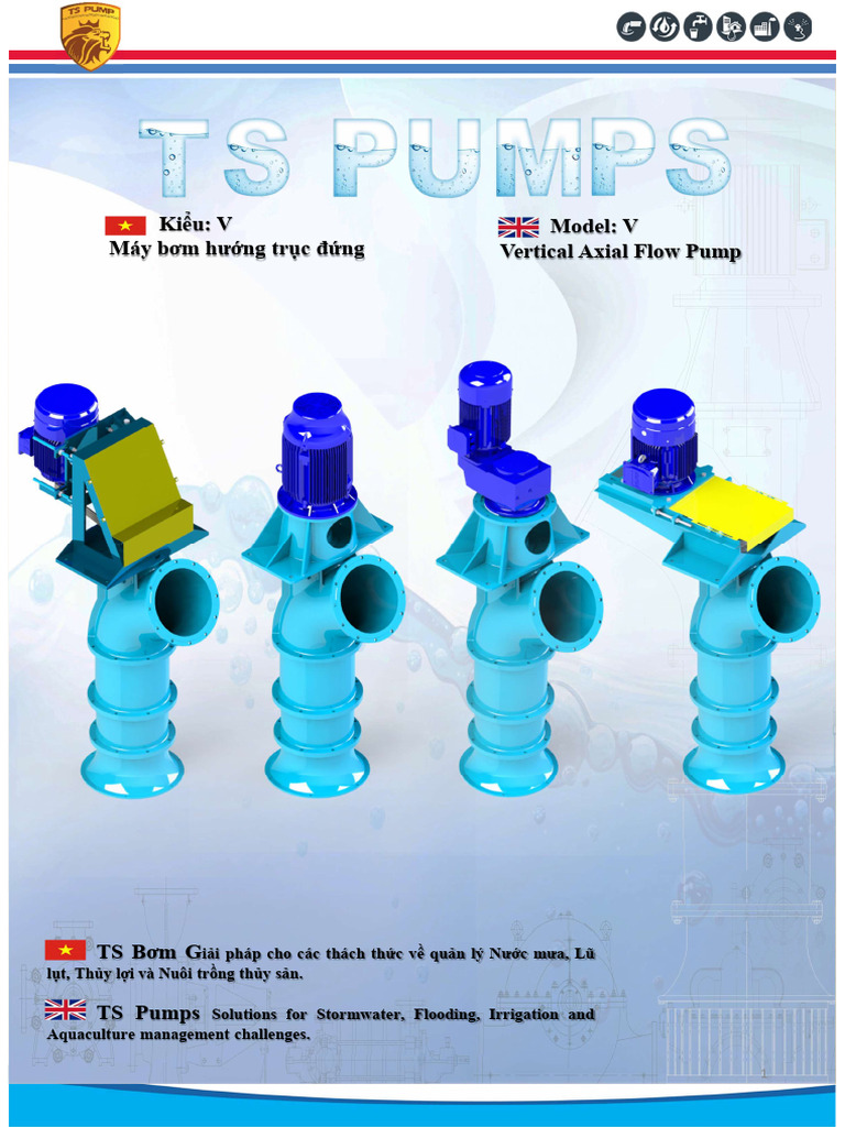 Vertical Axial Flow Pump - TS.-V Final - 19072023 | PDF