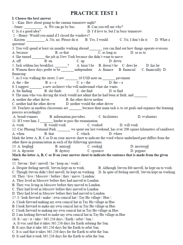 Practice Test 2 | PDF | Memory | Recall (Memory)