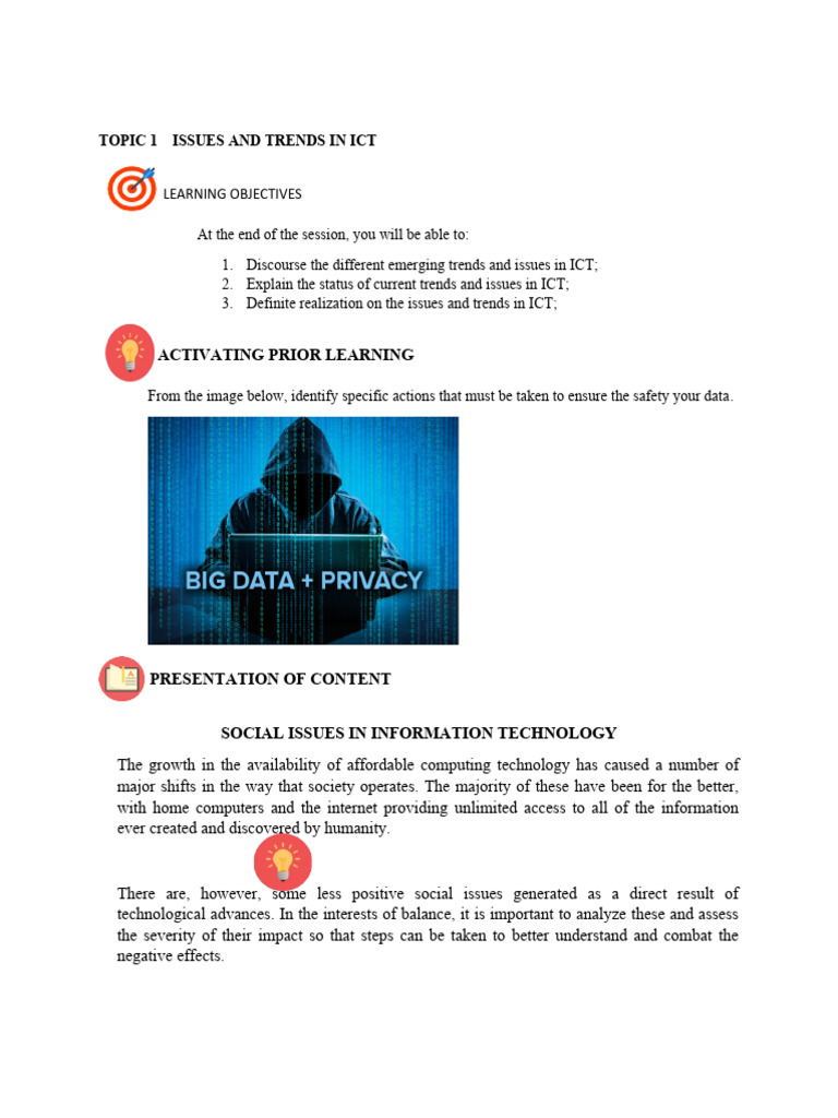 Topic 1 | PDF | Information Technology | Plagiarism