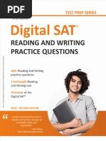 Digital SAT Math Workbook FINAL 2024 | PDF | Teaching Methods & Materials | Computers