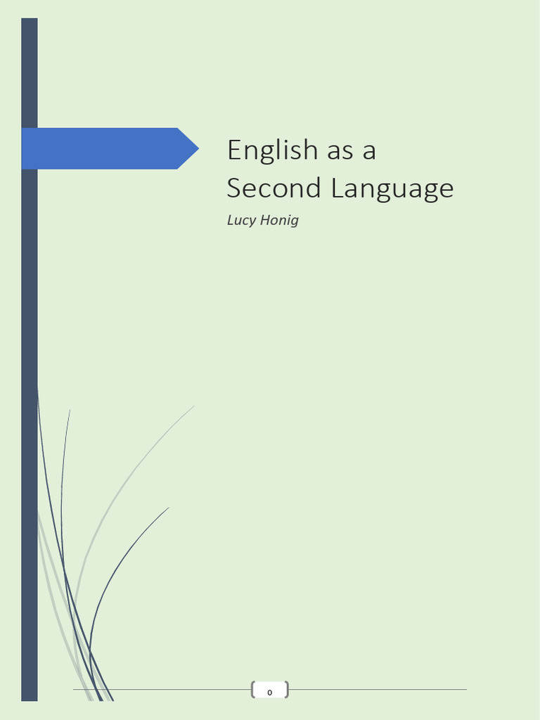 ENGLISH AS A SECOND LANGUAGE | PDF