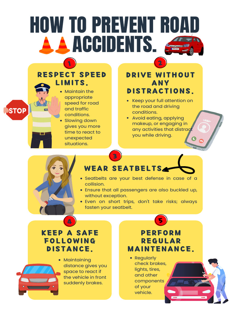 How To Prevent Road Accidents. | PDF
