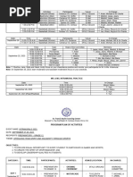 MR and MS Intrams - Program | PDF