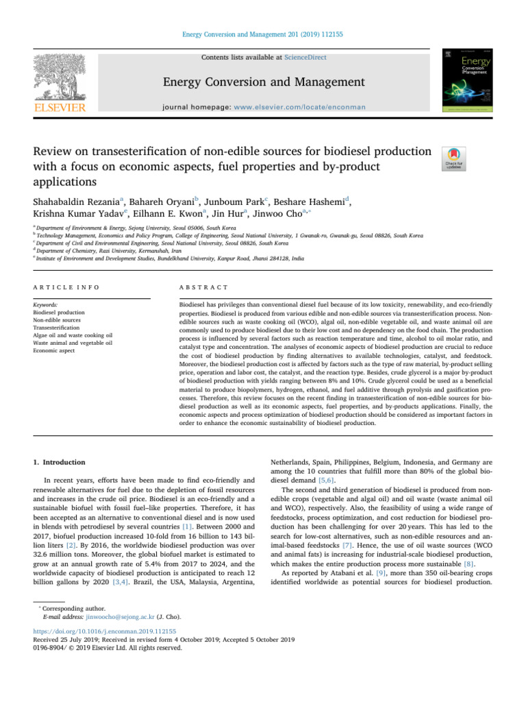 Biod Production | PDF
