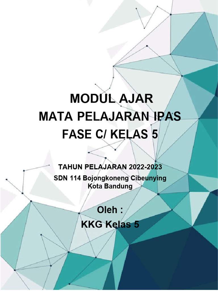 Modul Ajar IPAS Kelas 5 - 1 | PDF