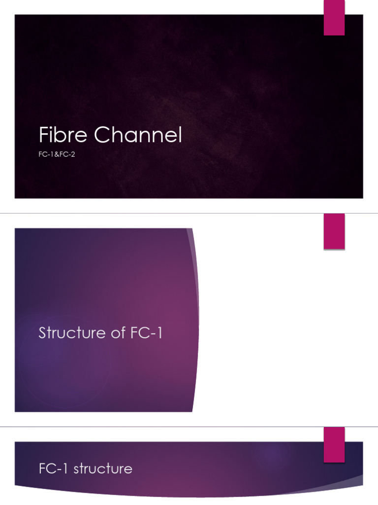Fibre Channel 1 | PDF | Error Detection And Correction | Optical Fiber