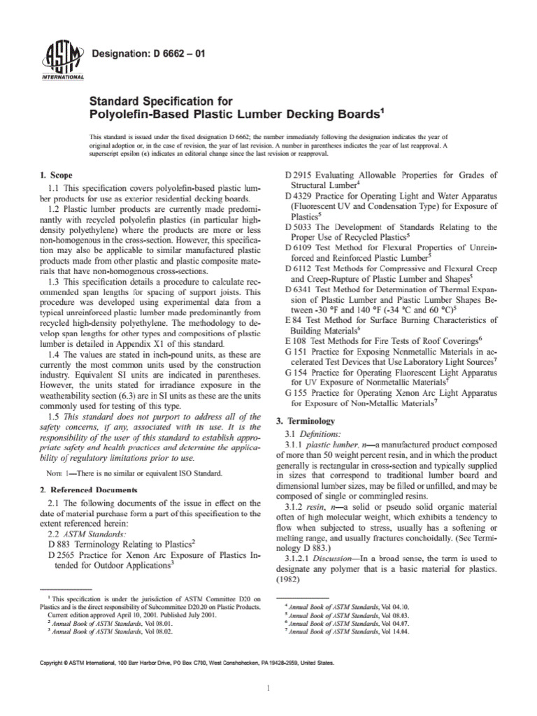 Astm D6662-01 | PDF