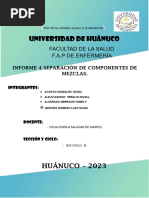 Método Isocrático | PDF | Cromatografía | Línea espectral