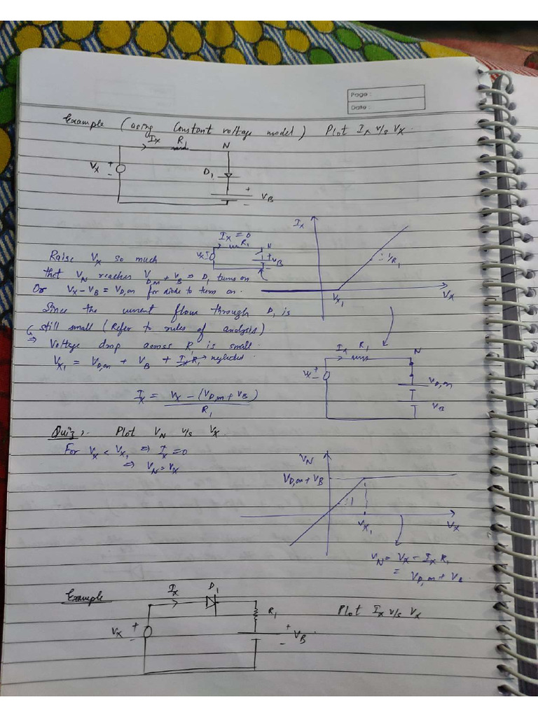 Constant Voltage Model of Diode | PDF