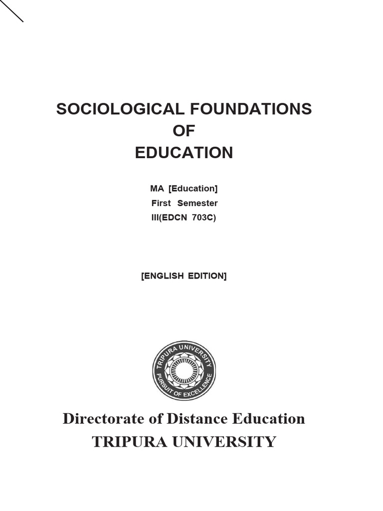 Sociological Foundation of Education | PDF | Émile Durkheim | Division ...