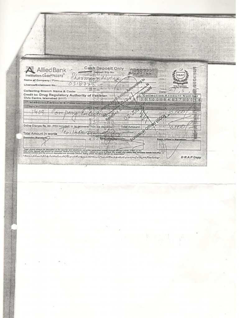 Drap 6 Form 6 Company 2 | PDF