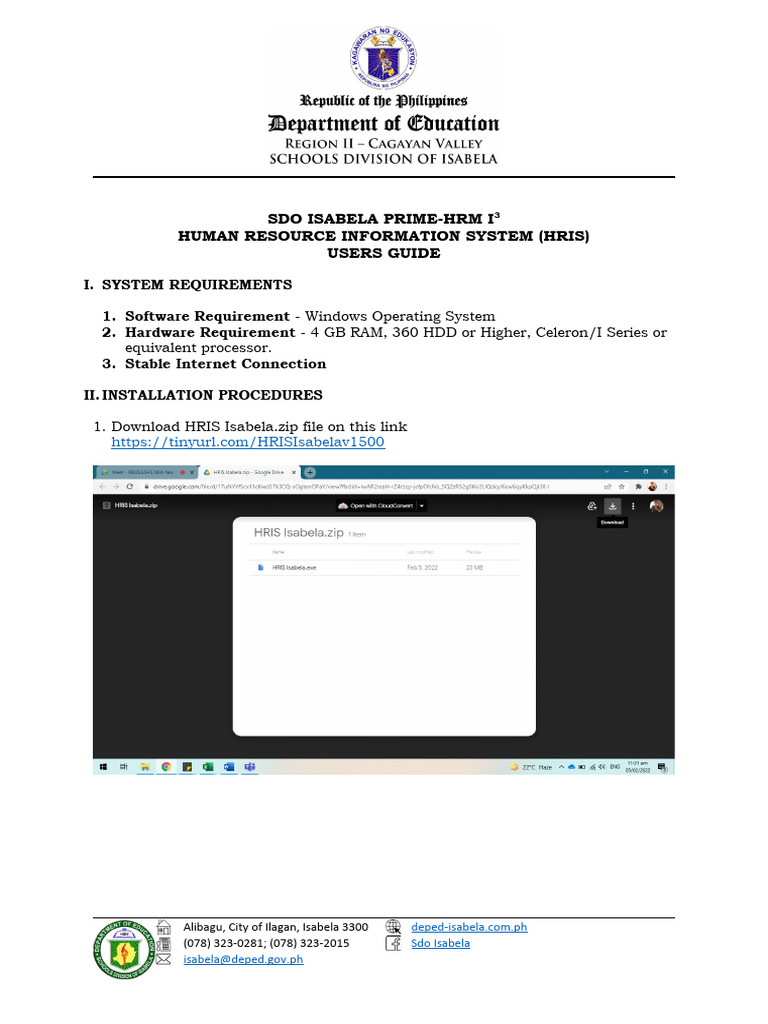 PRIME HRM I3 HRIS Users Guide | PDF