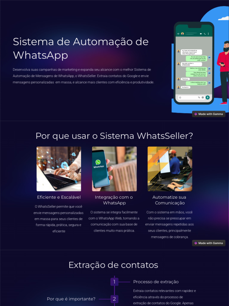 Sistema de Automacao de WhatsApp | PDF