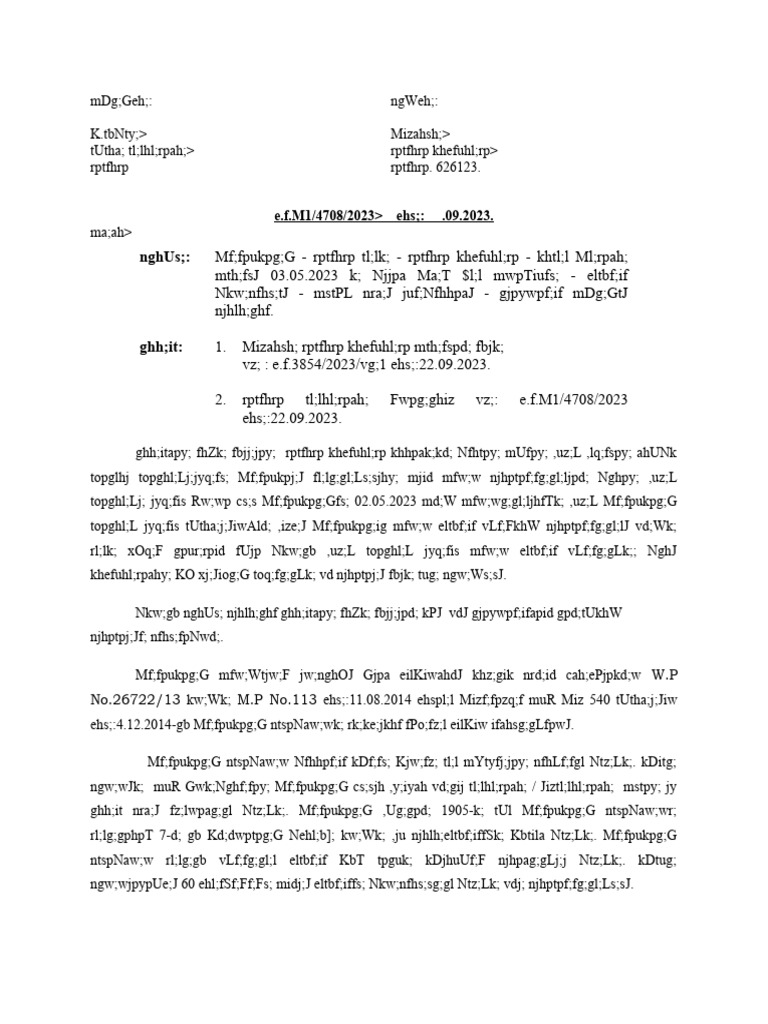 B1 4708 2023 BDO Office Letter | PDF