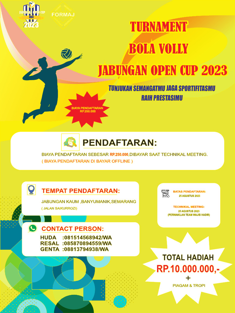 Turnament Bola Bola Bola Volly Volly Volly Jabungan Jabungan Jabungan
