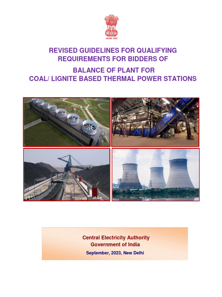Revised Guidelines For Qualifying Requirements For Bidders of Balance ...