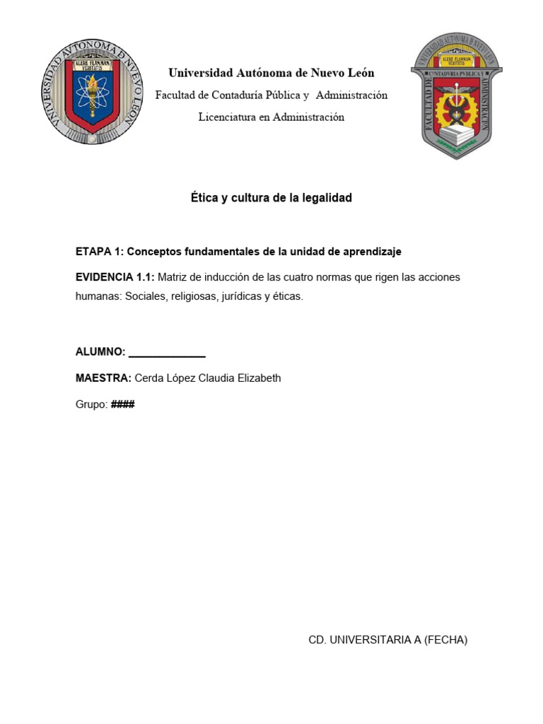 Ejemplo de matriz de inducción ética | PDF | Sociedad | Tolerancia