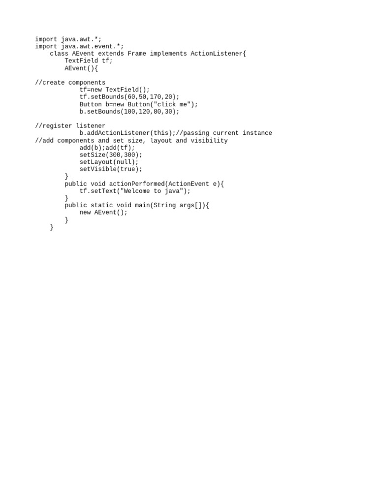 Event Handeling | PDF