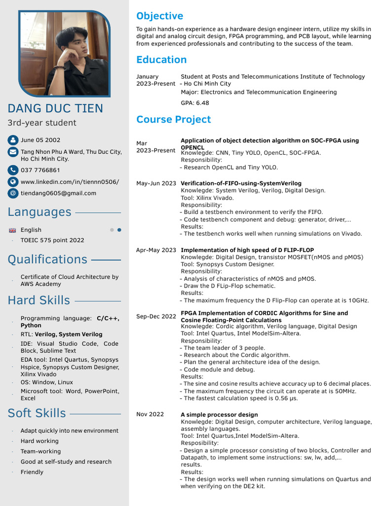 Forty Seconds CV v0 | PDF | Field Programmable Gate Array | Mosfet