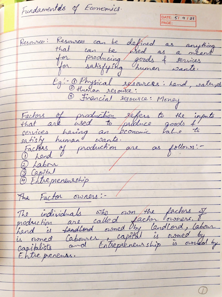 Economics Grade 11 | PDF