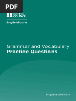 British Council English Level Test Answers | PDF | Language Arts ...