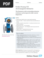 Endress-Hauser Proline Promag P 300 5P3B EN | PDF | Flow Measurement ...