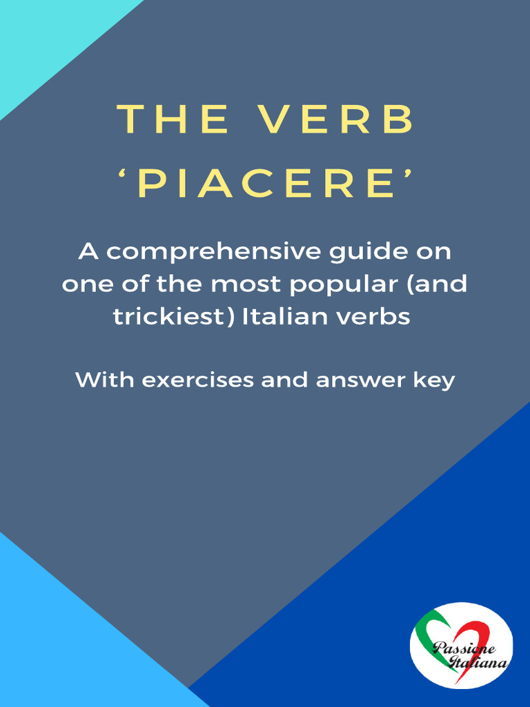 Piacere | PDF