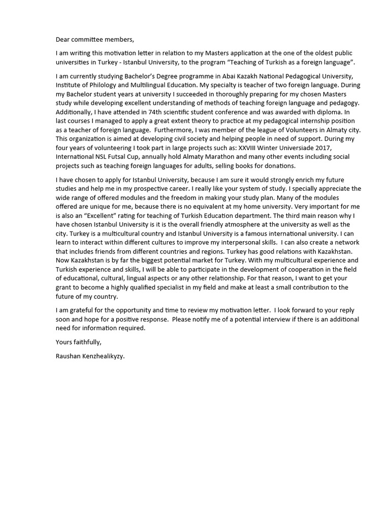 Dear Committee Members | Download Free PDF | Pedagogy | Teachers