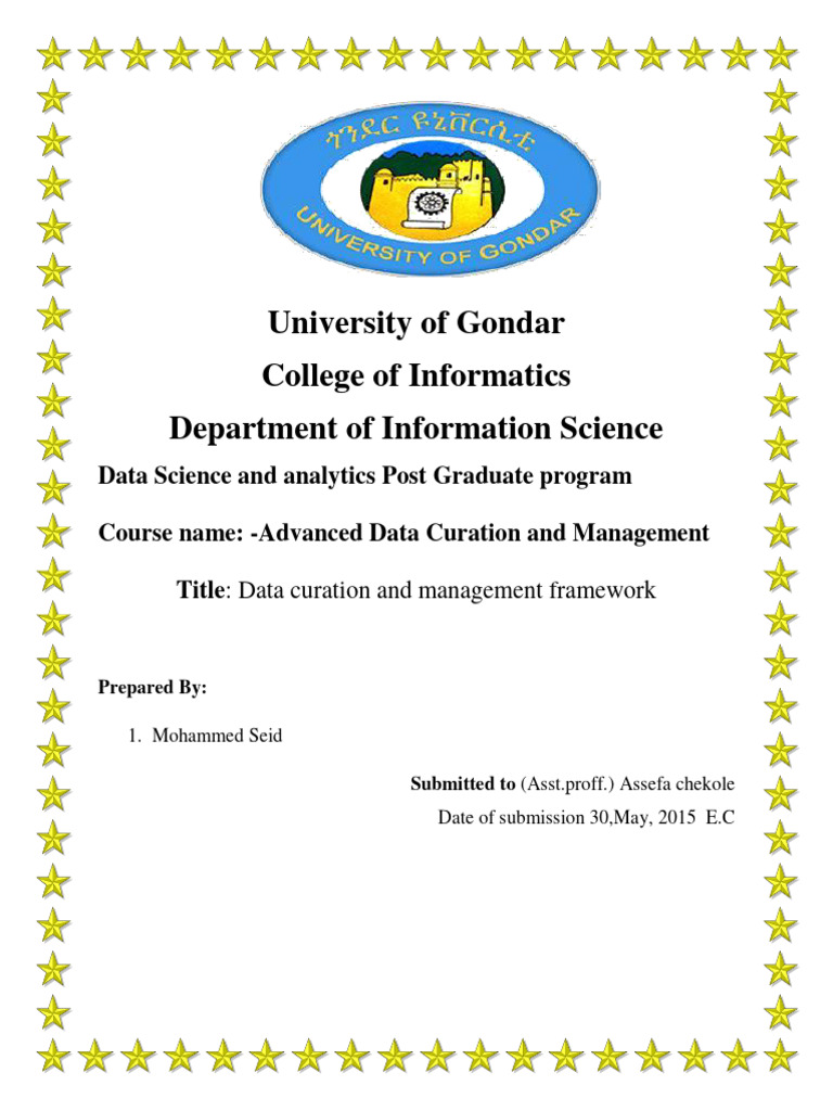 Data Curation and Management Framework | PDF | Databases | Relational ...
