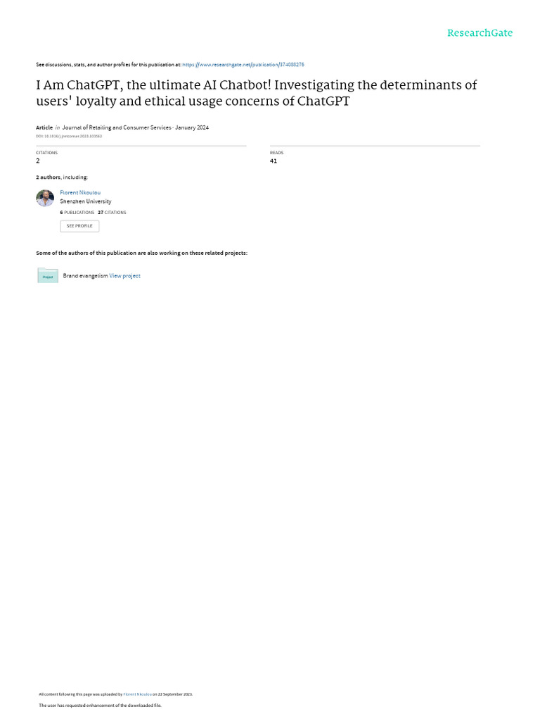 Chat Gpt Pdf Artificial Intelligence Intelligence Ai Semantics