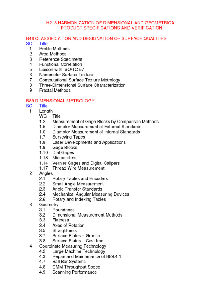 H213 Standards | PDF | Physical Sciences | Mechanical Engineering