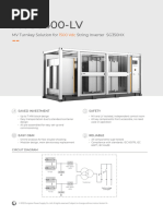 Sungrow MVS3200/4480-LV Overview | PDF | Transformer | Manufactured Goods