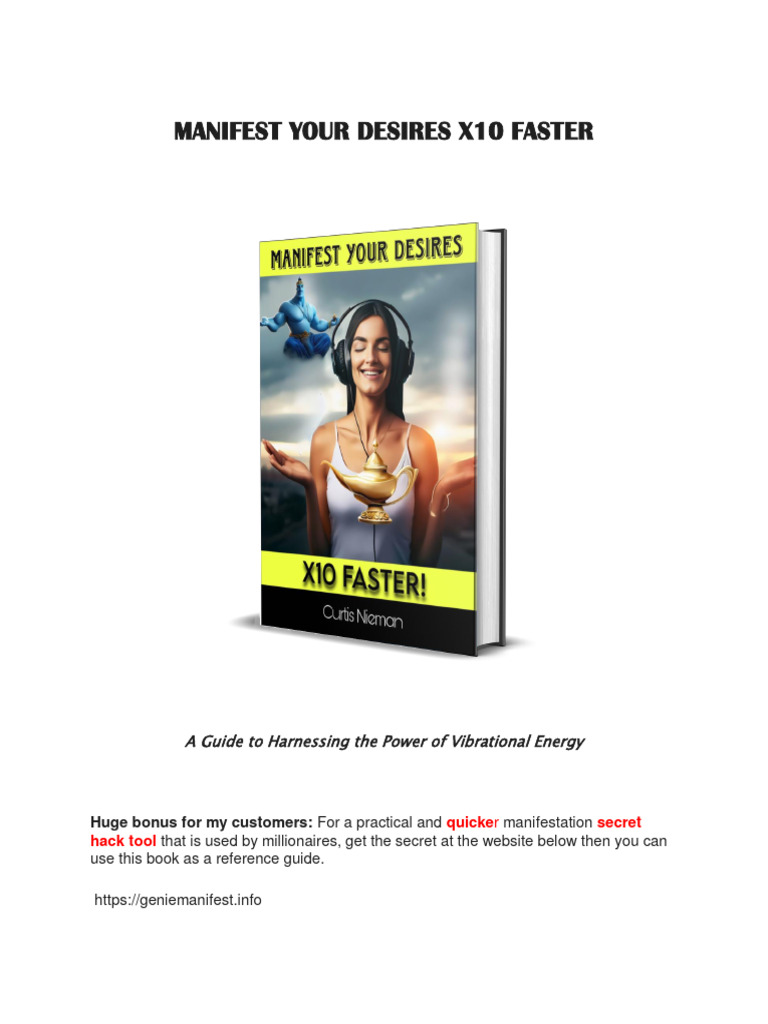 Manifest Your Desires x10 Faster! | PDF