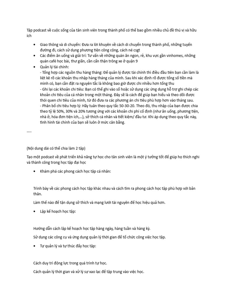 Coc Hub Podcast | PDF