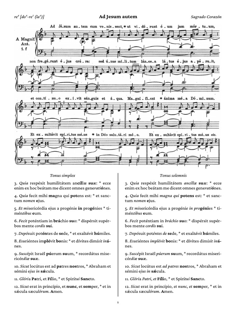 Ad Jesum Autem | PDF Ad Jesum Autem | PDF